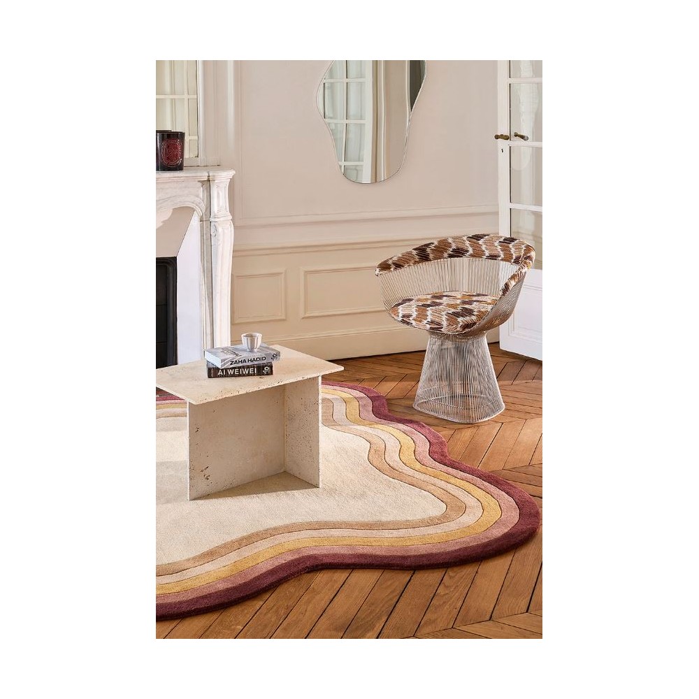 Tapis Fragola – Rouge et Bleu | Toulemonde Bochart